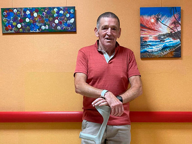 Palamós Gent Gran exposa pintures de José Franco